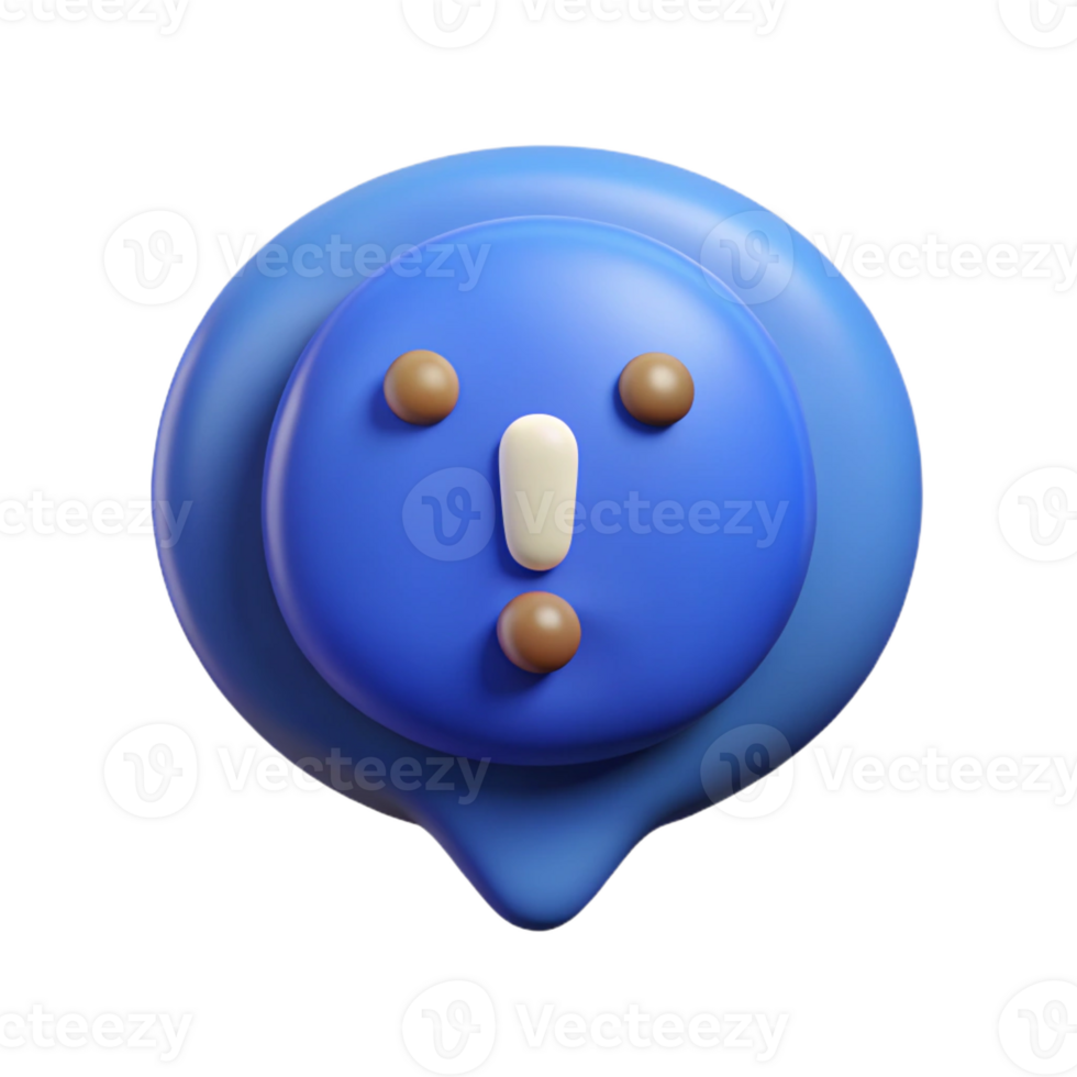 Pristine Mid Century A Speech Bubble Character With An Exclamation Mark Crisp Edges Scalable