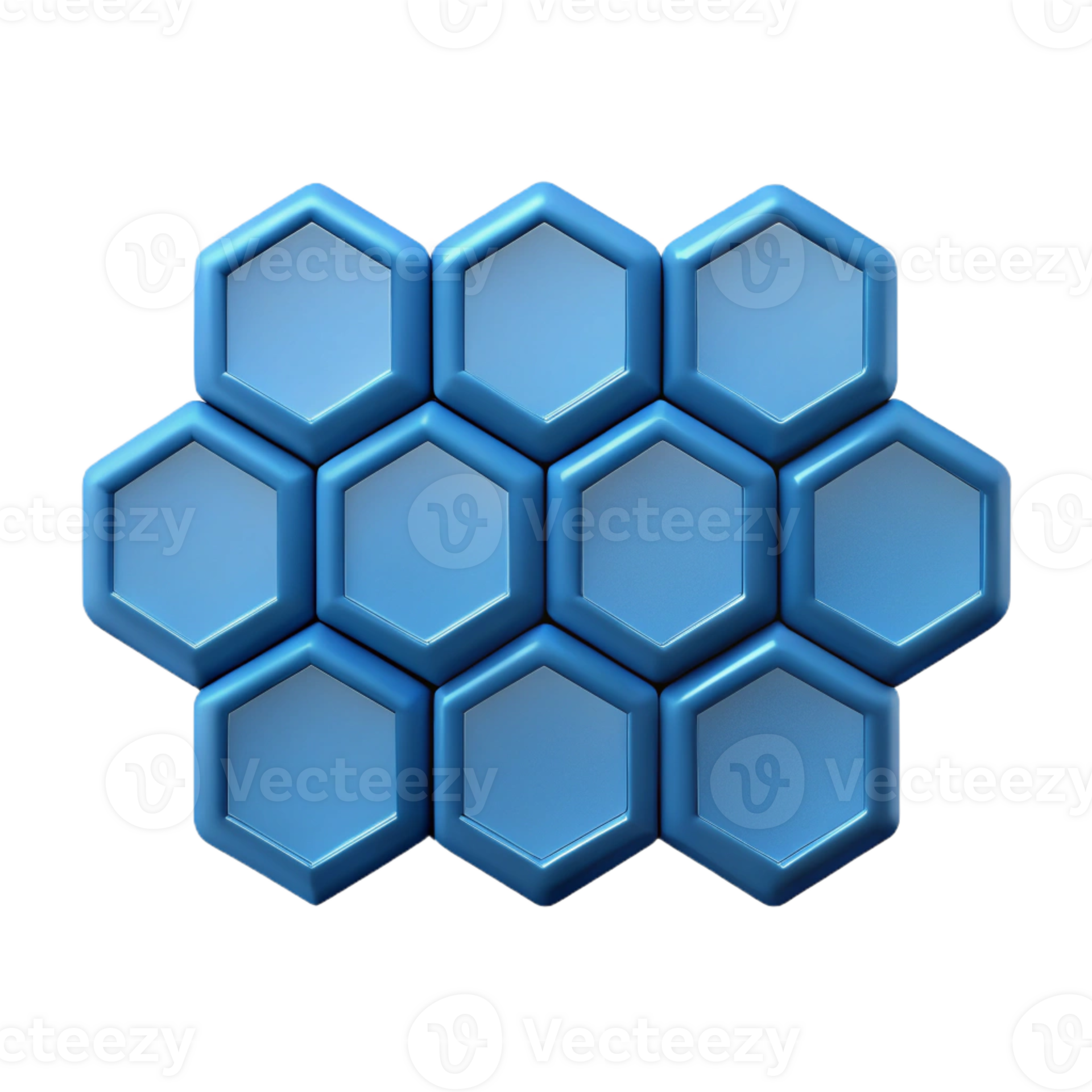splendid coastal A series of connected hexagons forming a honeycomb pattern. Crisp edges with ...