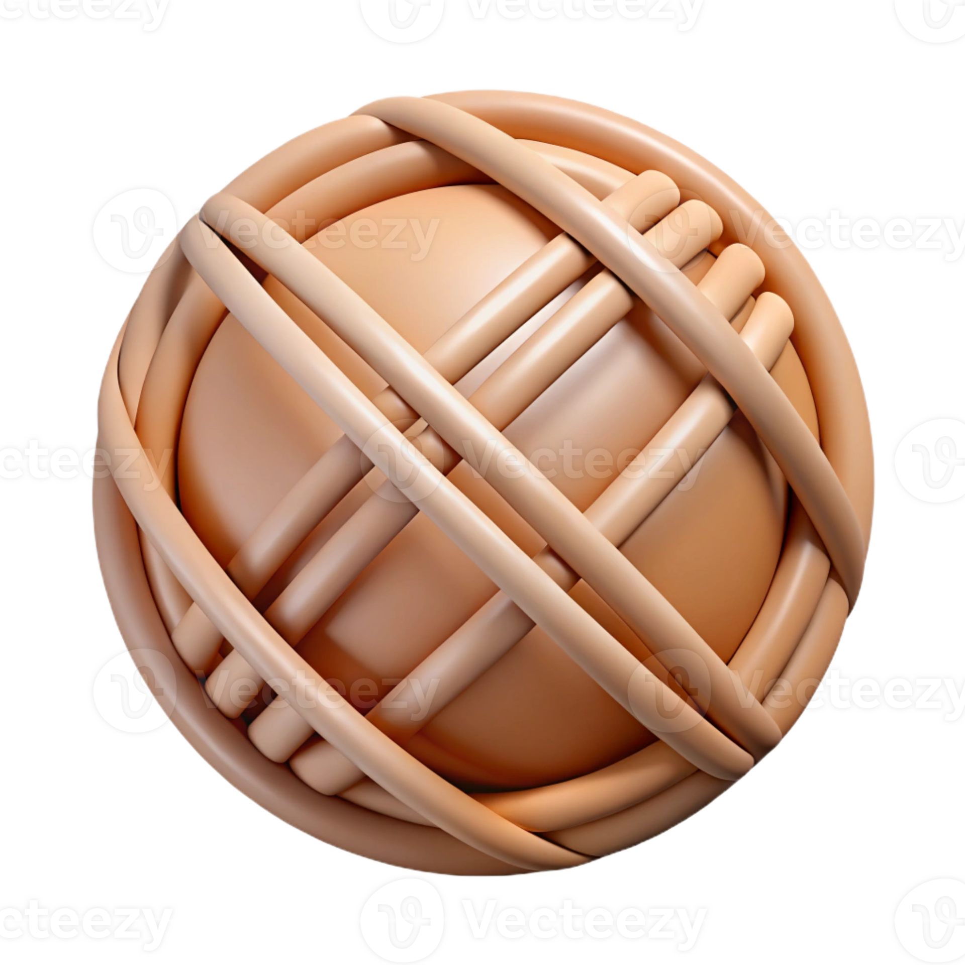 Vibrant Retro Abstract Shape With Rounded Corners And Solid Color Clean Lines With Scalable