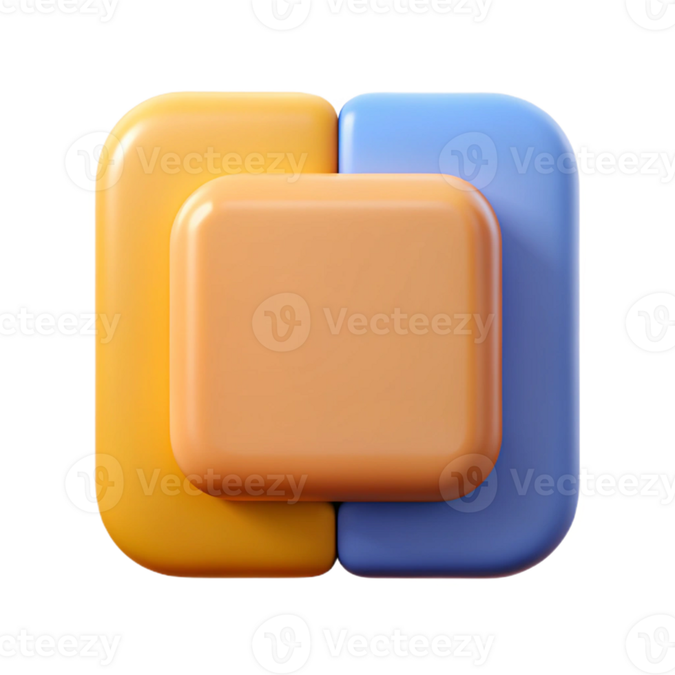 Dramatic Impressive Repeating Squares With Rounded Corners Clean Lines Flat Color Scalable