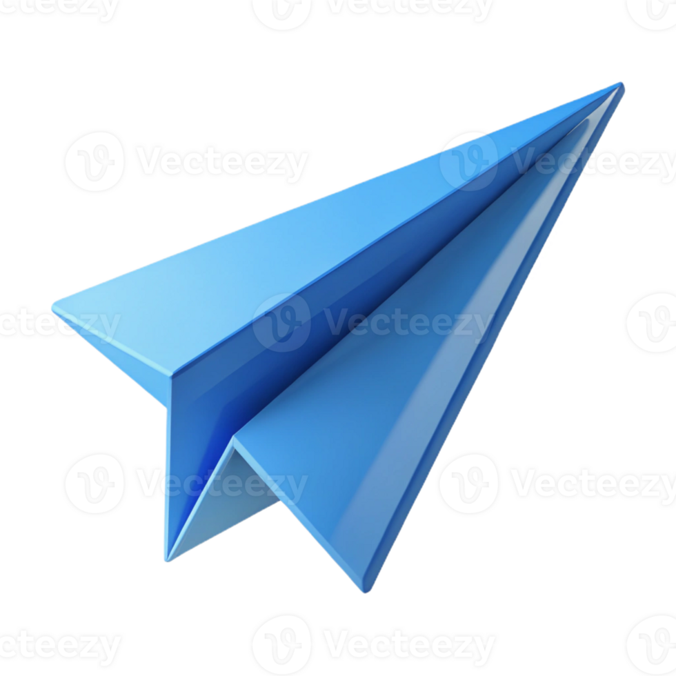 Romantic Immaculate Isometric Paper Airplane Minimal Sharp Edges With Scalable Design Top