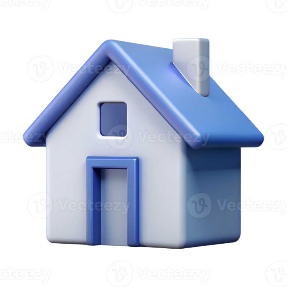 Peaceful Captivating Minimal House Silhouette Clean Lines Scalable Design Flat Color With