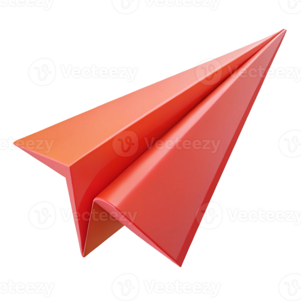 Serene Coveted A Flat Color Paper Airplane Clean Lines Crisp Edges With Scalable Design