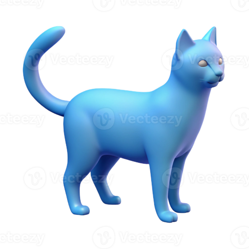 Romantic Wonderful Crisp Edges Defining A Cat Silhouette Minimal Flat Color With Scalable