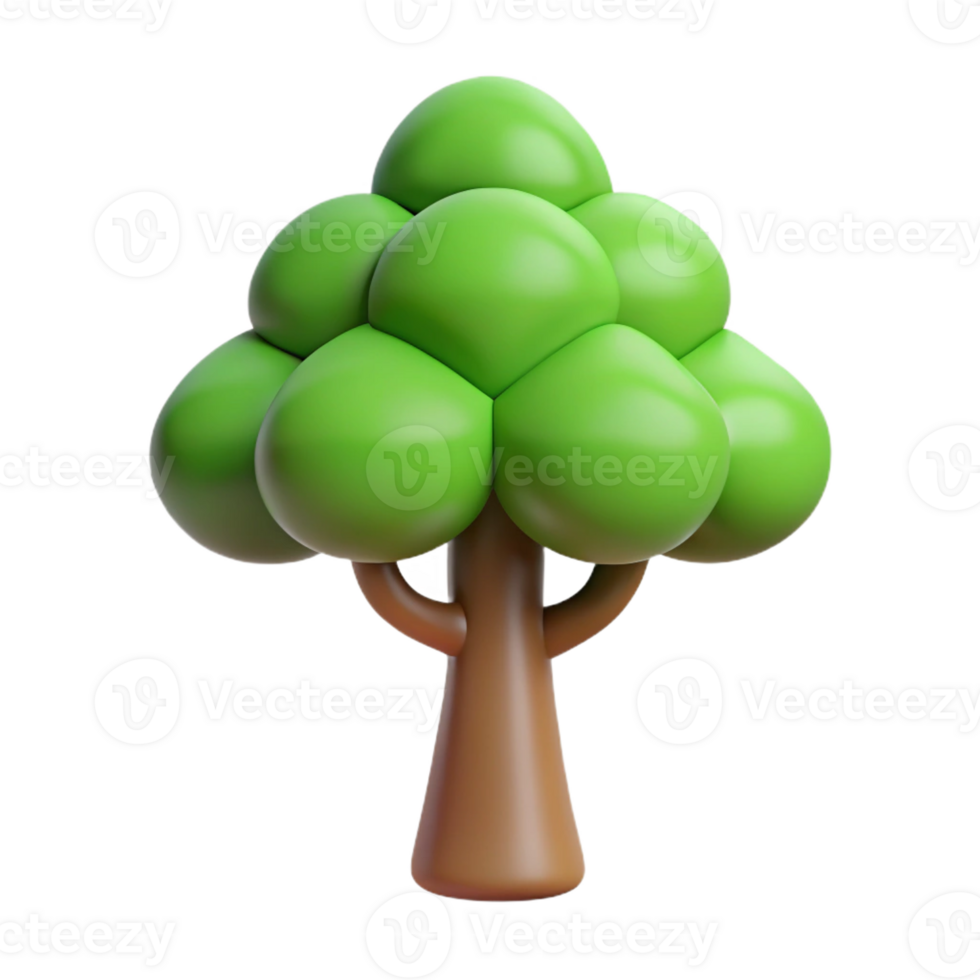 Mesmerizing Dynamic Retro Tree Flat Color Clean Lines Symmetrical With Scalable Design