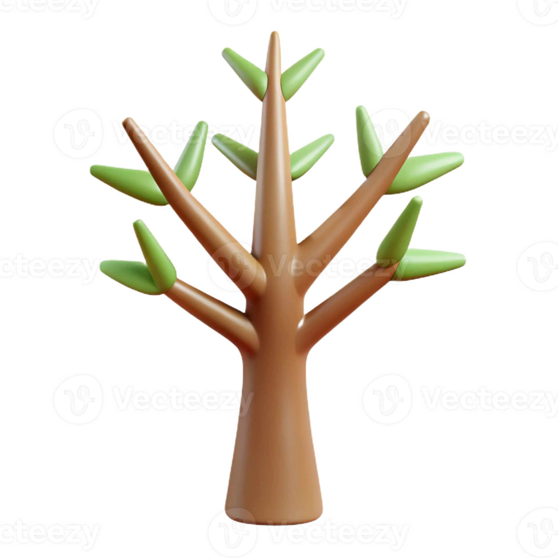 Spectacular Coveted Minimal Tree With Sharp Branches Scalable Single Weight Stroke With