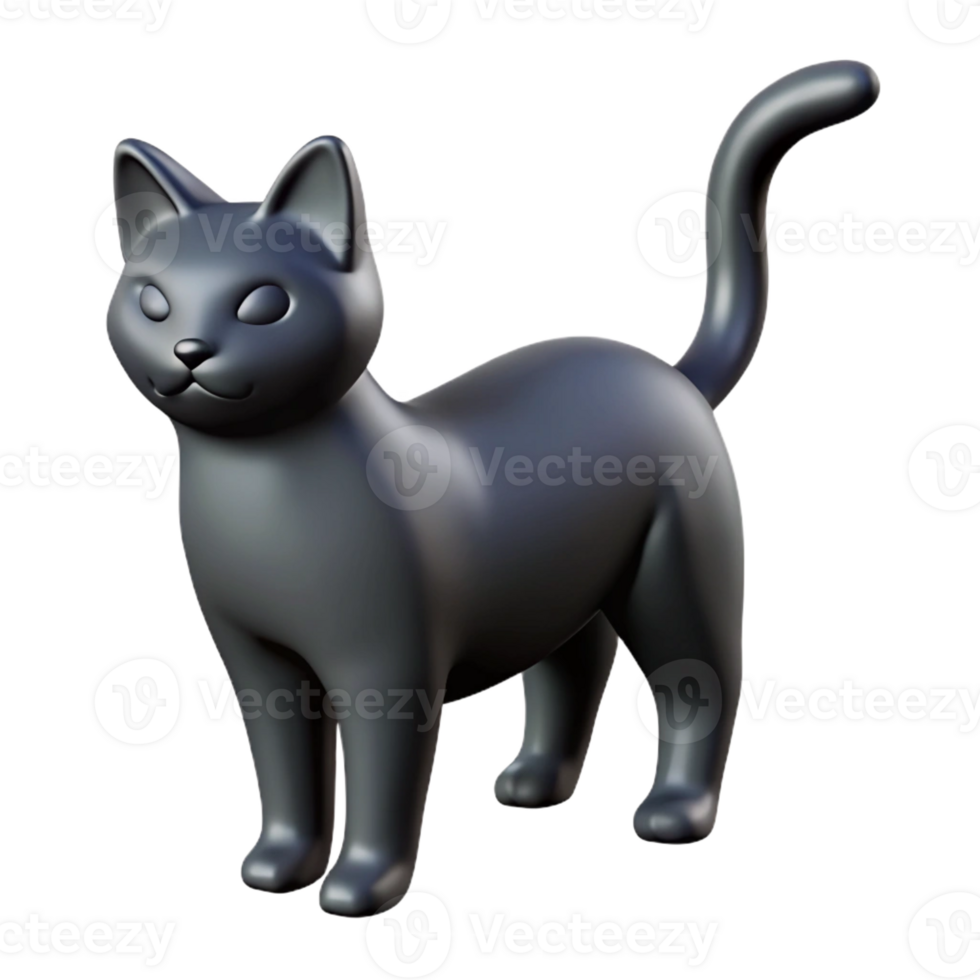 Pristine Abstract A Single Weight Stroke Black Cat Silhouette Minimal With Scalable Design