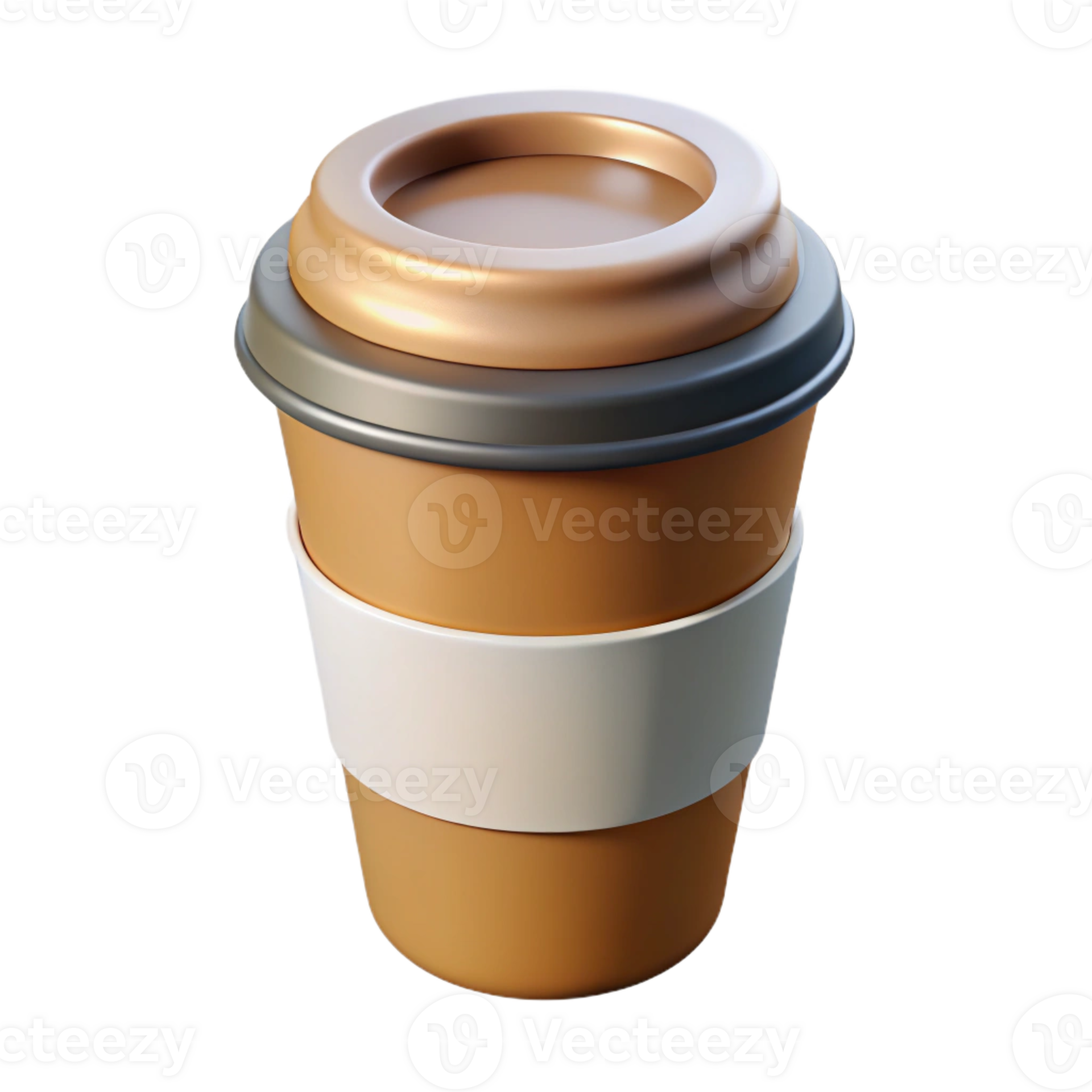 Quintessential Avant Garde Single Weight Stroke Coffee Cup Clean Lines Scalable Flat Color