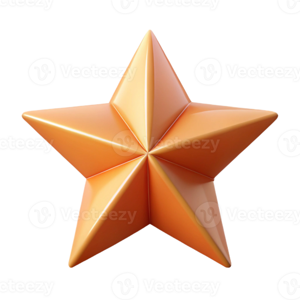 Serene Rustic Star Crisp Edges Flat Color Symmetrical With Scalable Design Exclusive