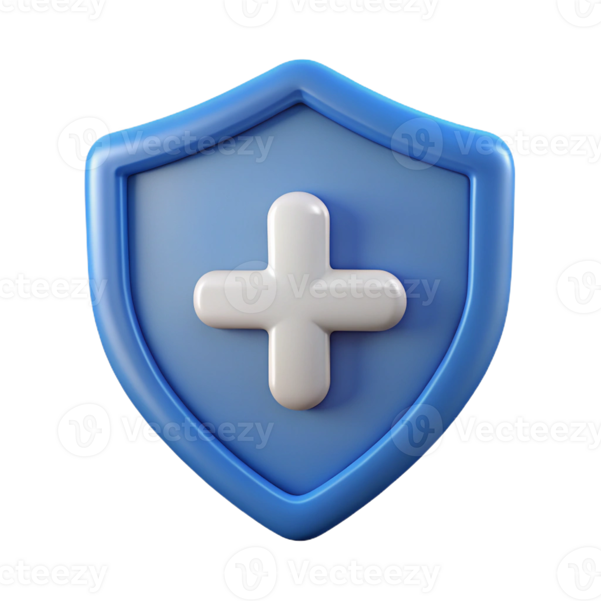 Joyful Pristine Shield Badge Simple Plus Symbol Crisp Edges Clean Lines With Scalable Design