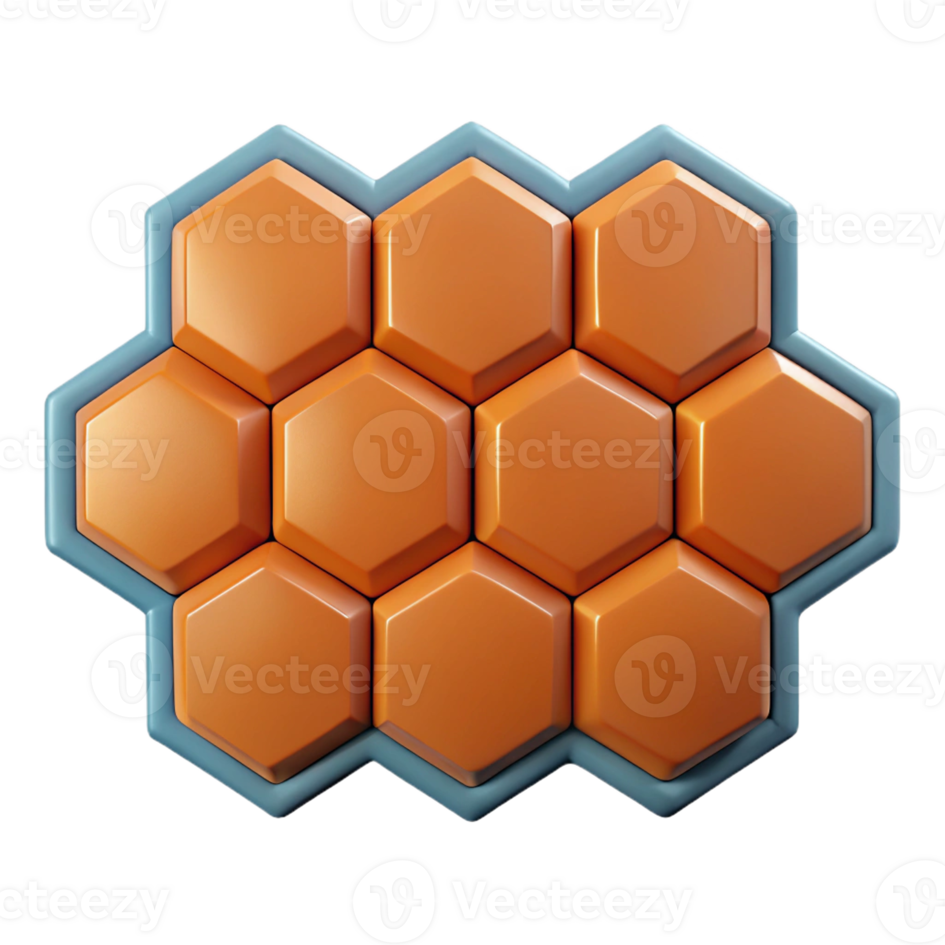 Picturesque Coveted Geometric Scalable Pattern Of Hexagons Crisp Edges Single Weight Stroke