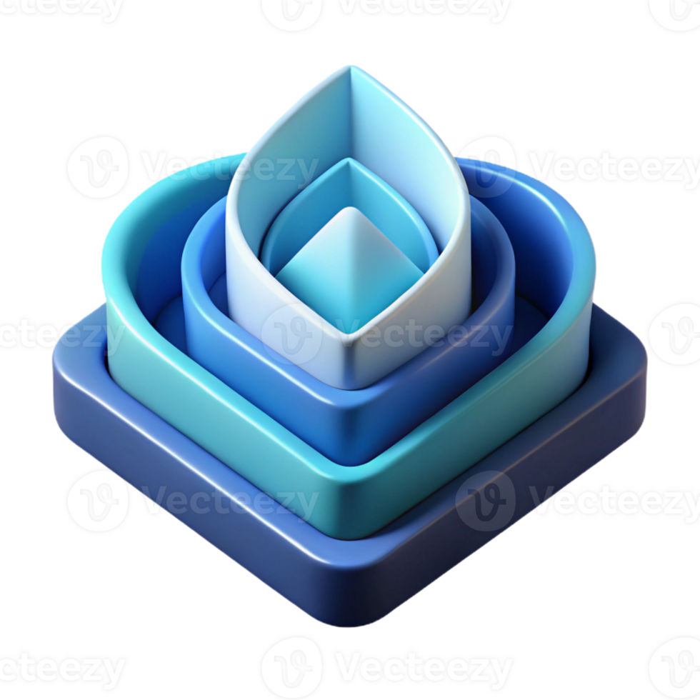 Sumptuous Rustic Abstract Composition Of Five Overlapping Circles Minimal Flat Color Crisp