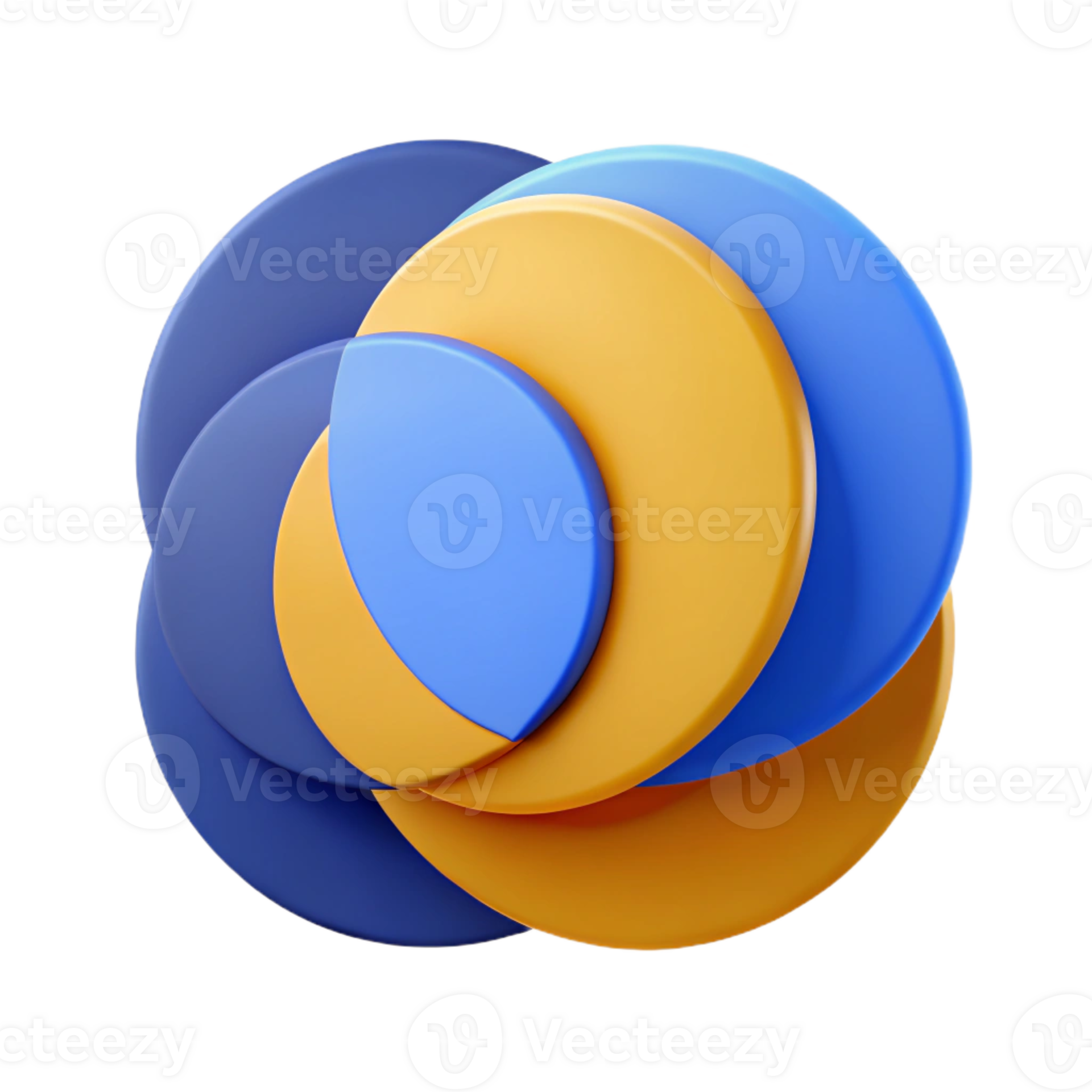 Breathtaking Exceptional Overlapping Circles Scalable Design Flat Color Minimal And Clean