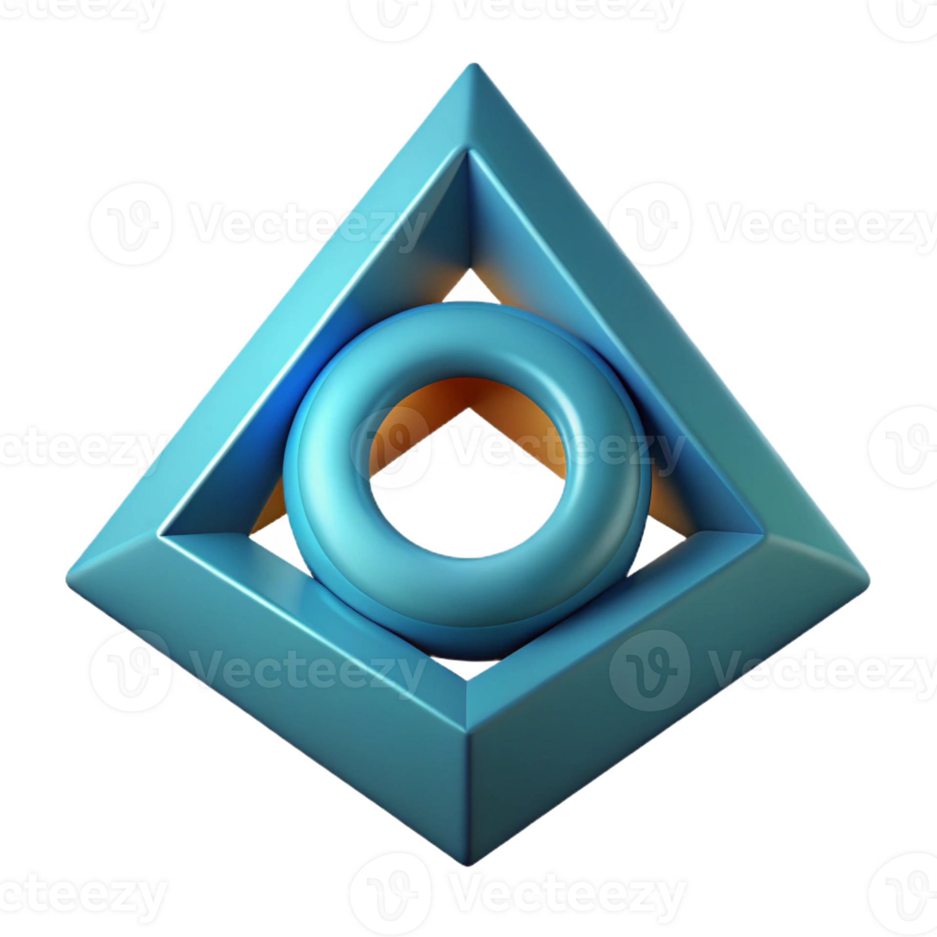 Nostalgic Striking Triangle With A Circle Inside Crisp Edges Scalable Geometric Design With