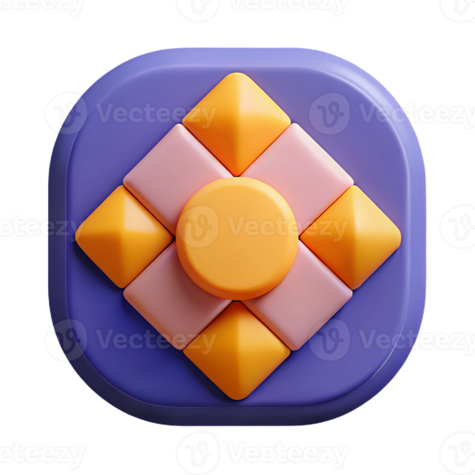 Notable Gothic Abstract Square And Circle Pattern Crisp Edges Minimal Flat Color With