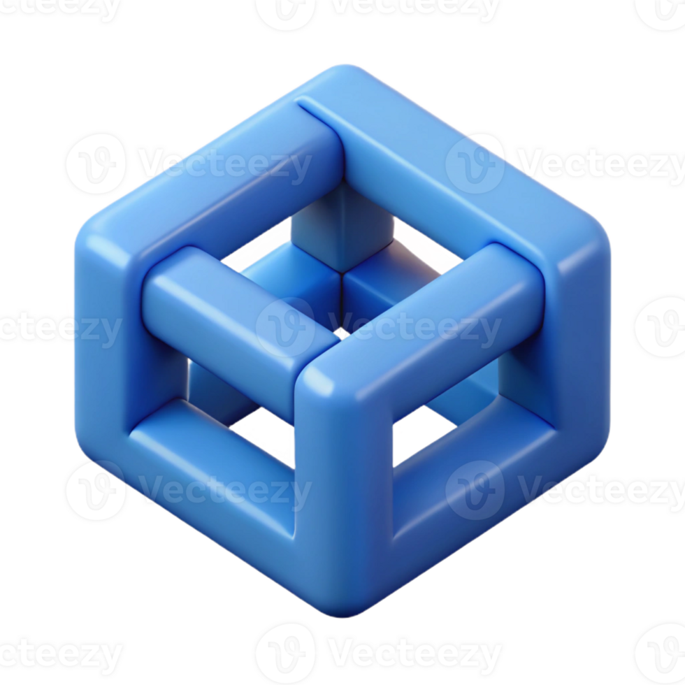 Serene Coastal Rotating Octagons Clean Lines Crisp Edges Flat Color With Scalable Design