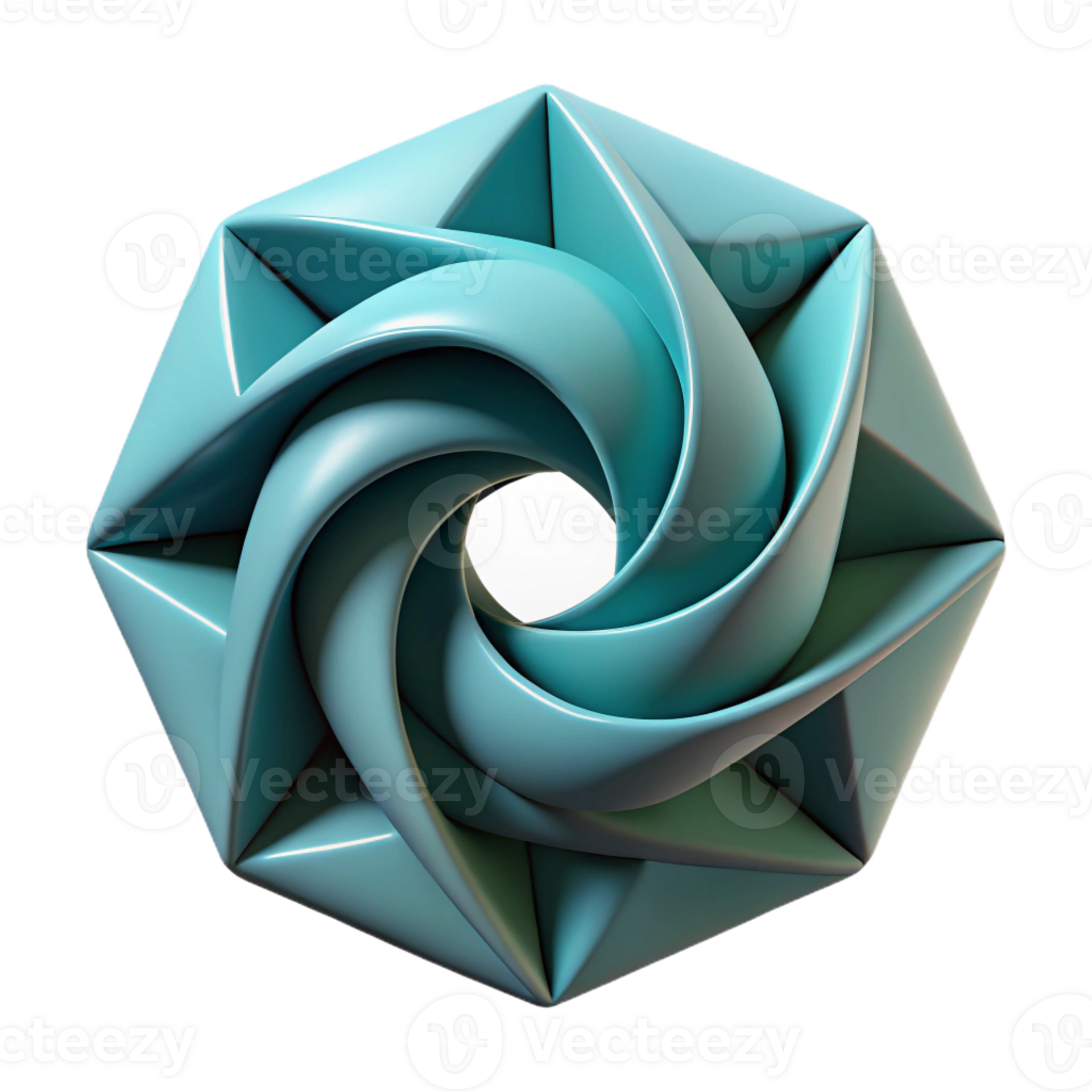 Timeless Surreal Rotating Triangles Forming A Spiral Crisp Edges With Scalable Design Elite