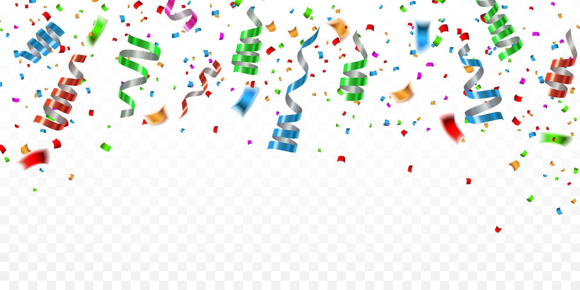 Colorful confetti. Celebration carnival falling glitter confetti. 62955327 Vector Art at Vecteezy