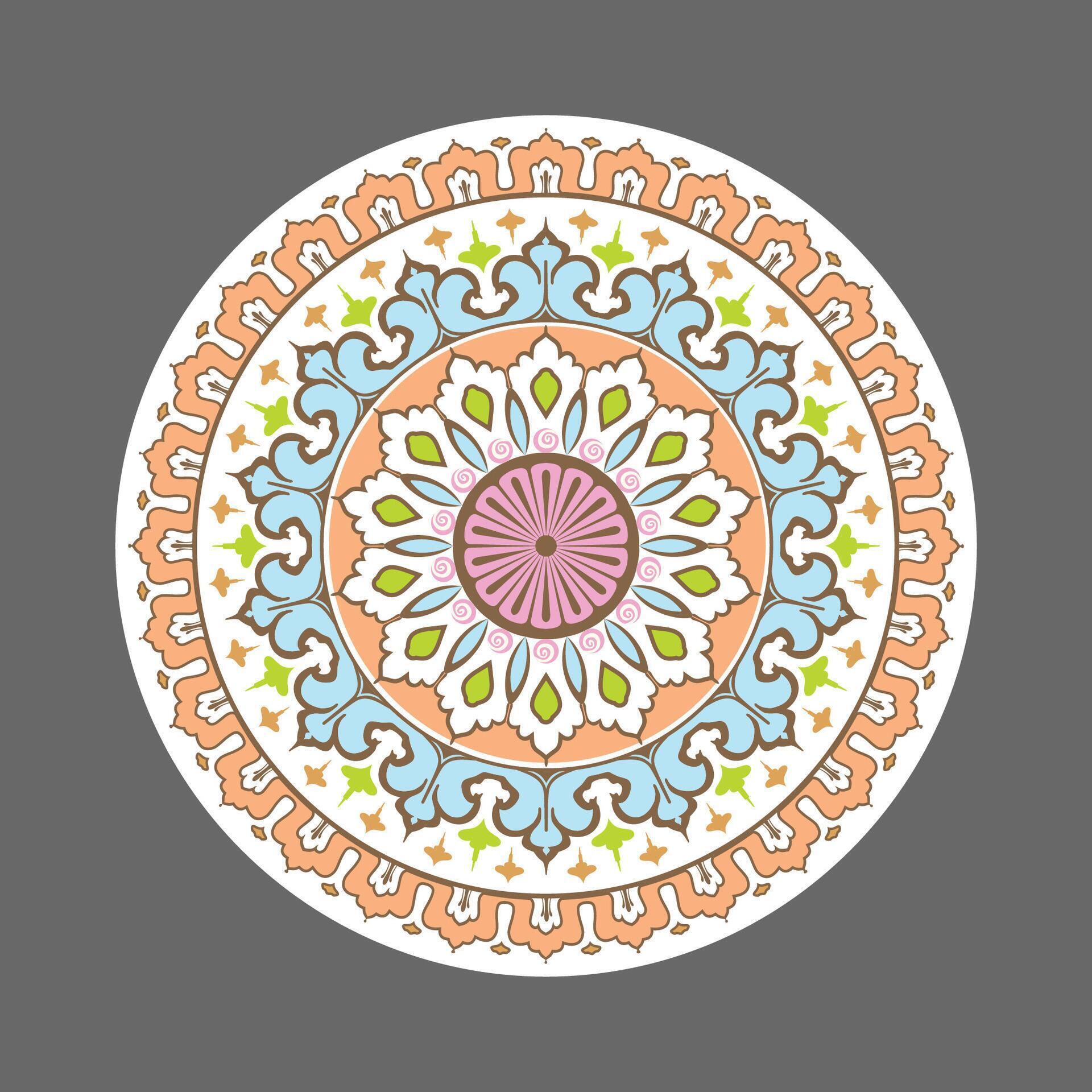 Circular arabesque patterns 63042381 Vector Art at Vecteezy