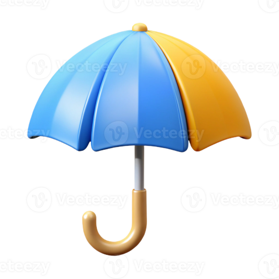 Striking Dreamy Impressionist Minimal Umbrella Icon Clean Lines Crisp Edges With Scalable