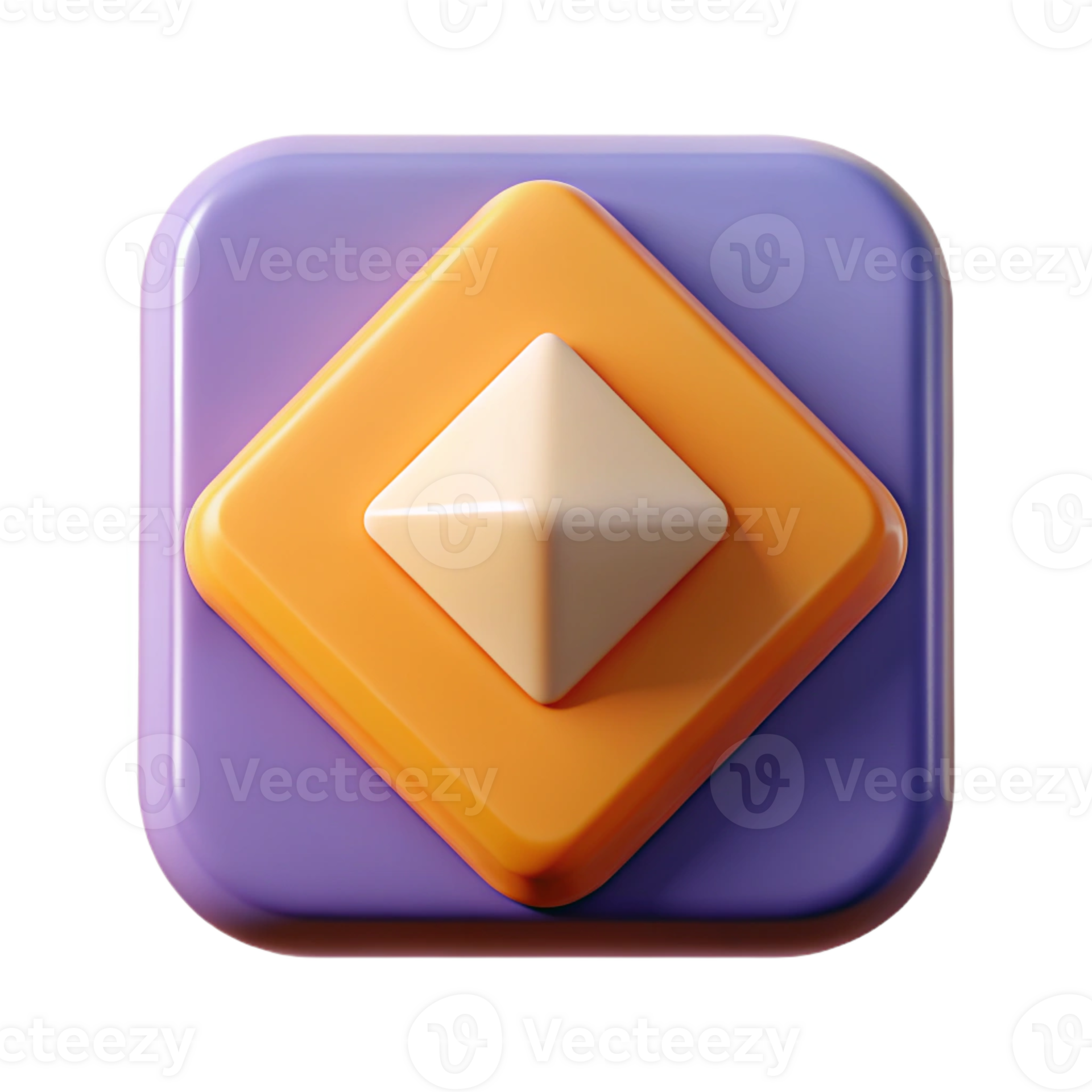 Notable Urban Geometric Lightbulb Icon Crisp Edges Minimal Design Flat Color With Scalable