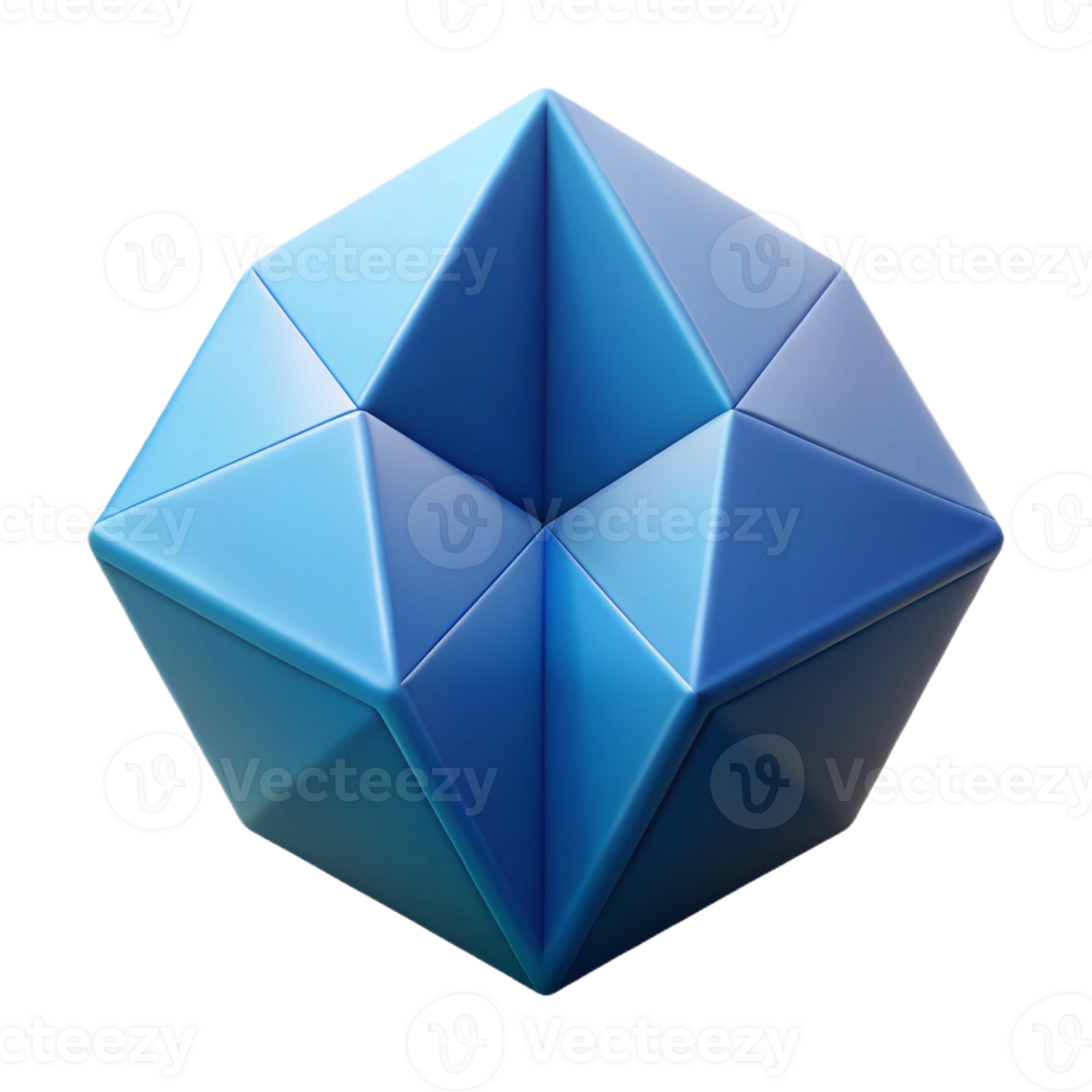 Reflective Beautiful Geometric Hexagon With Single Weight Stroke Crisp Edges With Scalable