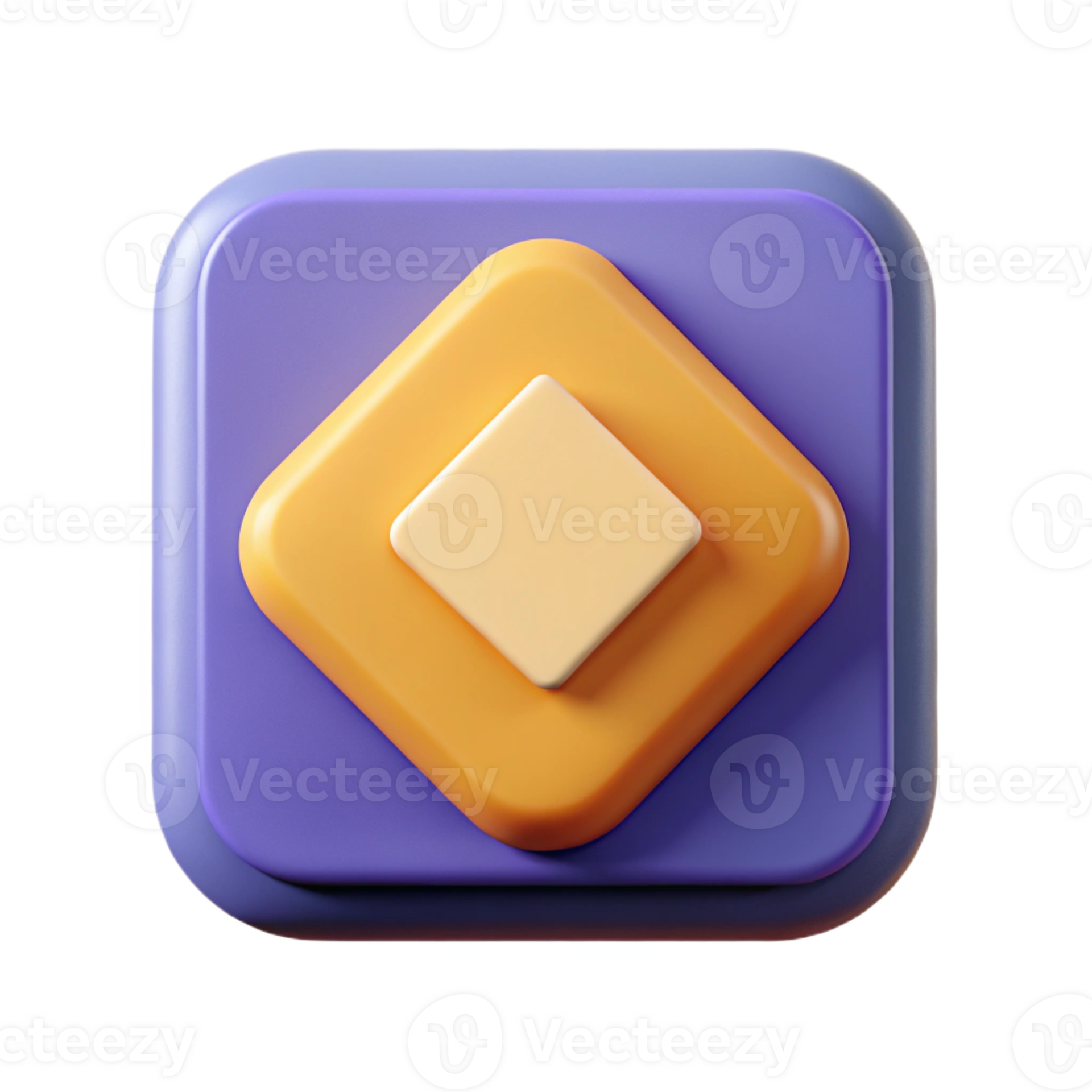 Nostalgic Immaculate Geometric Lightbulb Icon Crisp Edges Minimal Design Flat Color With