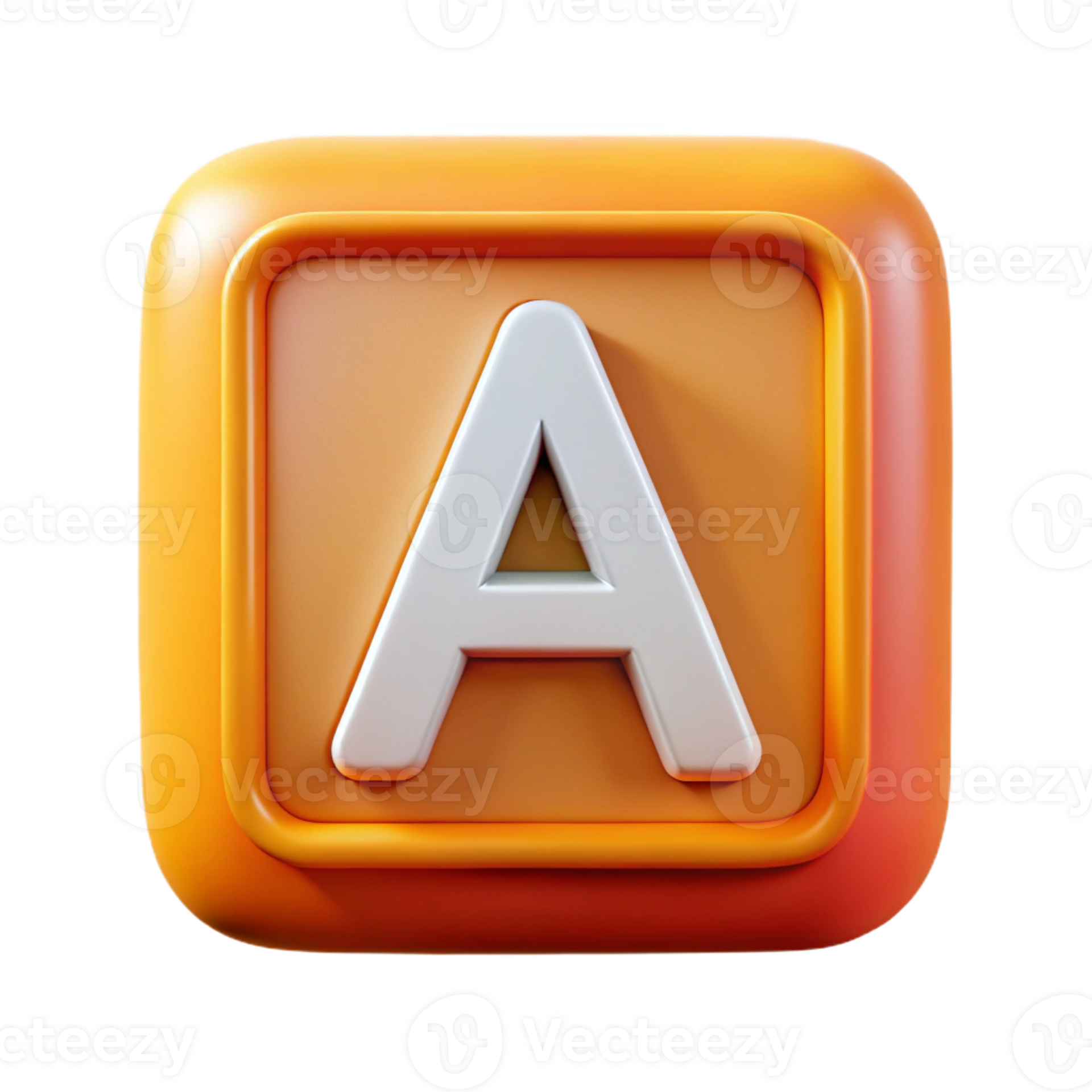 Remarkable Bohemian Square Badge With A Bold Letter A Single Weight Stroke Flat Color Clean