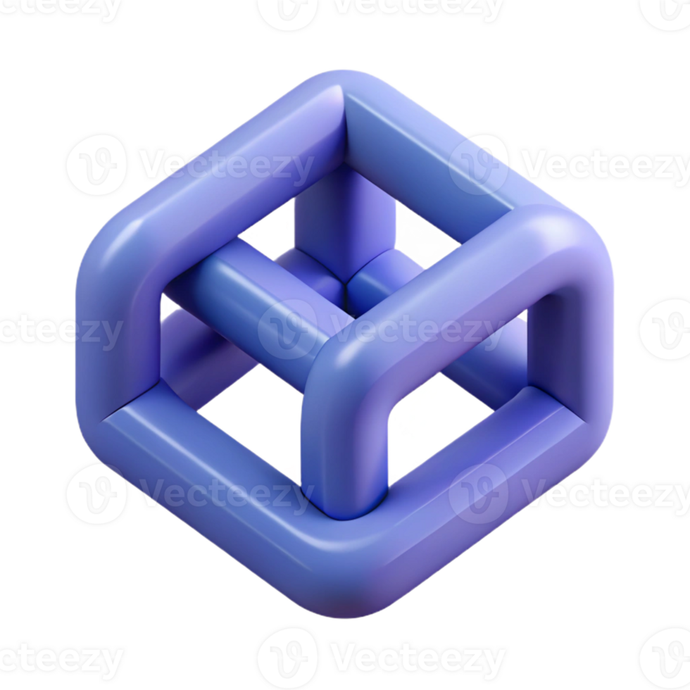 Radiant Victorian Interlocking Squares Clean Lines Flat Color Minimal Design With Scalable