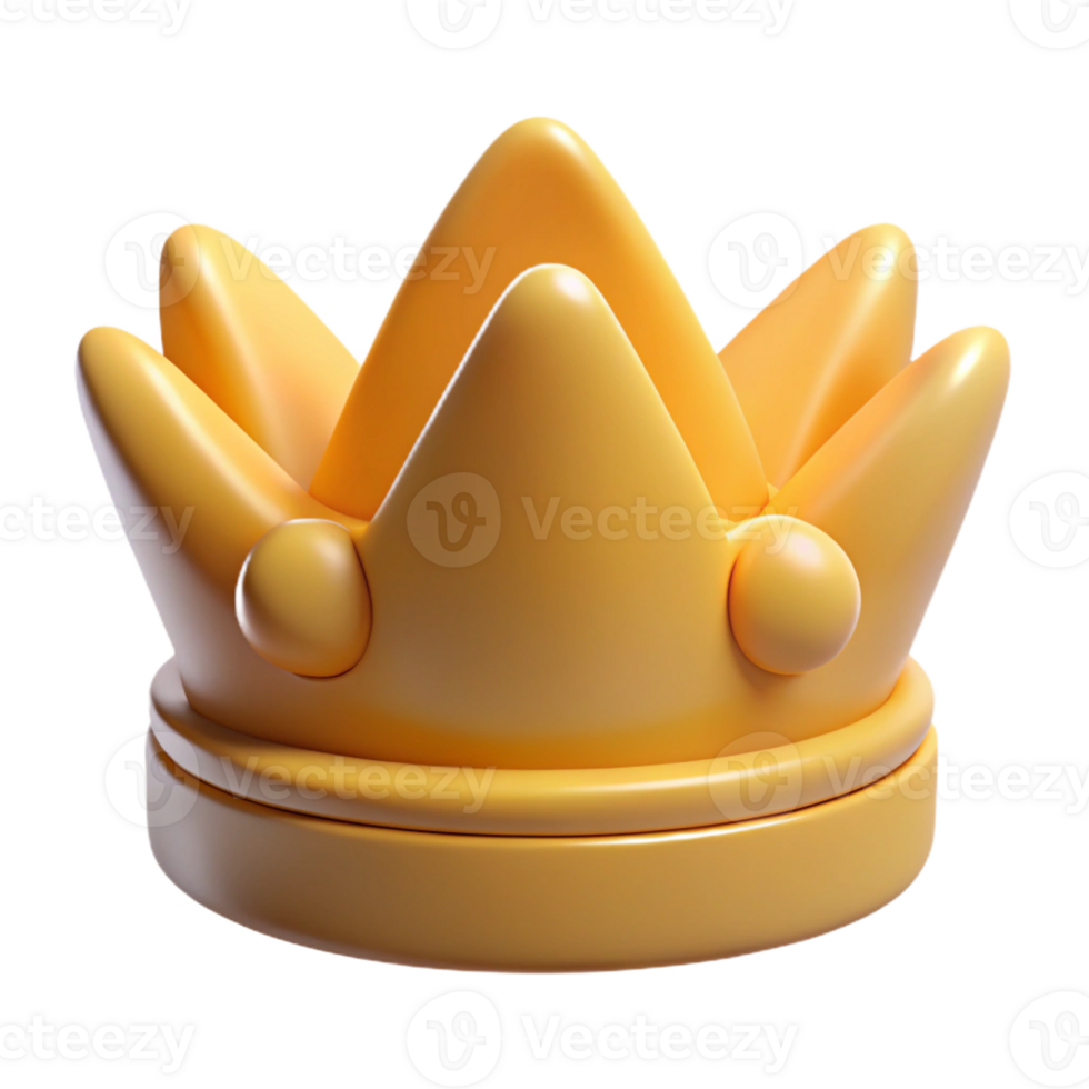 Playful Captivating Clean Lines Forming A Stylized Crown Scalable Design Solid Color With