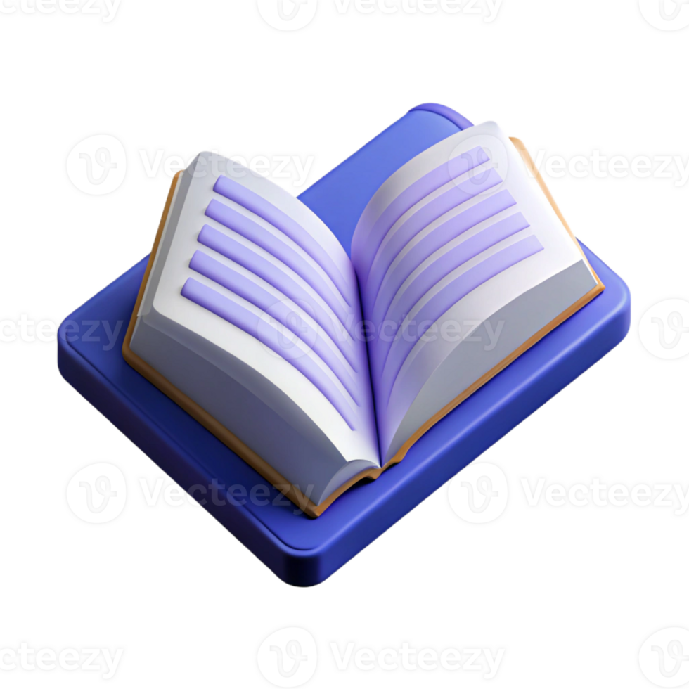 Memorable Classic Open Book Pictogram Clean Lines Flat Color Crisp Edges Minimal Design With