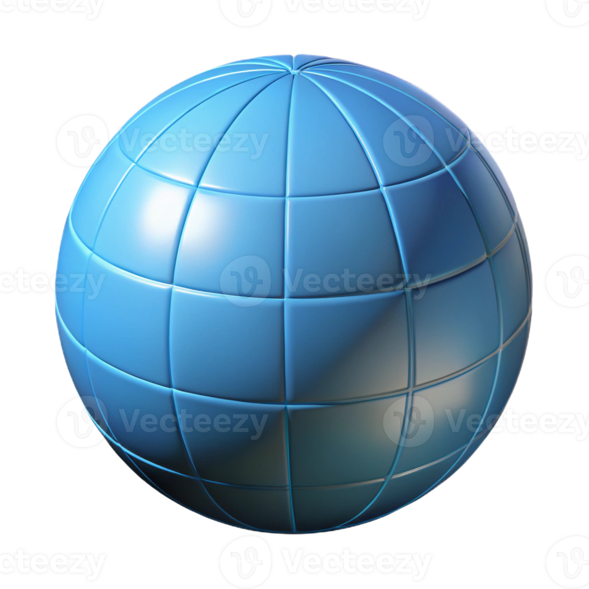 Vibrant Timeless Orthographic Views Of A Sphere Symmetrical Clean Lines Flat Color With