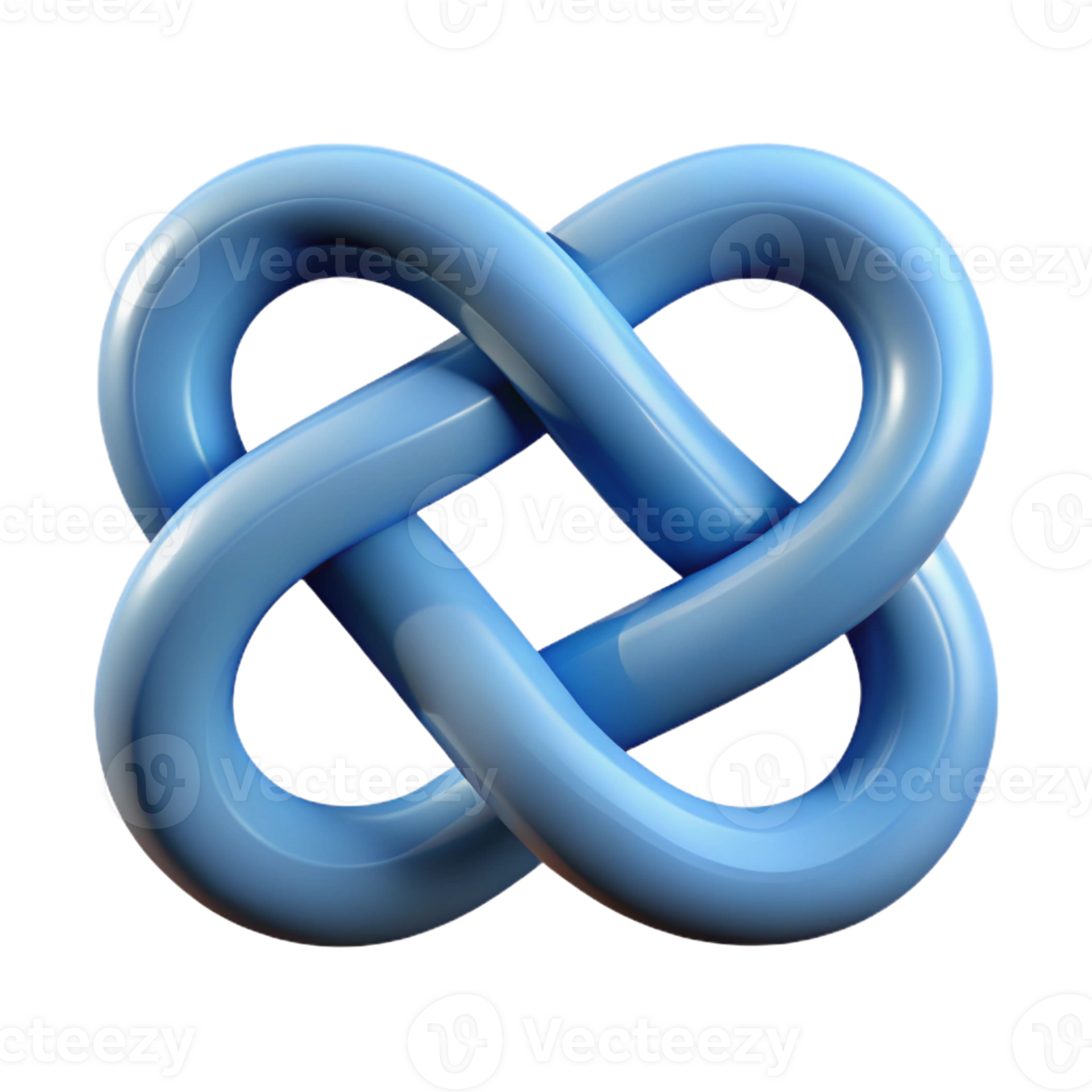 Spectacular Modern Geometric Symbol Of Infinity Interlocking Loops Clean Lines Minimal Design