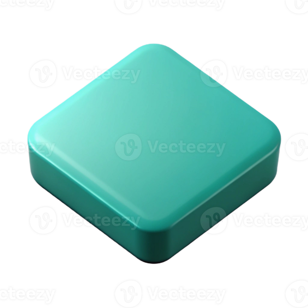 Spectacular Dramatic Modern Flat Color Shape In Turquoise Clean Lines Crisp Edges Symmetrical