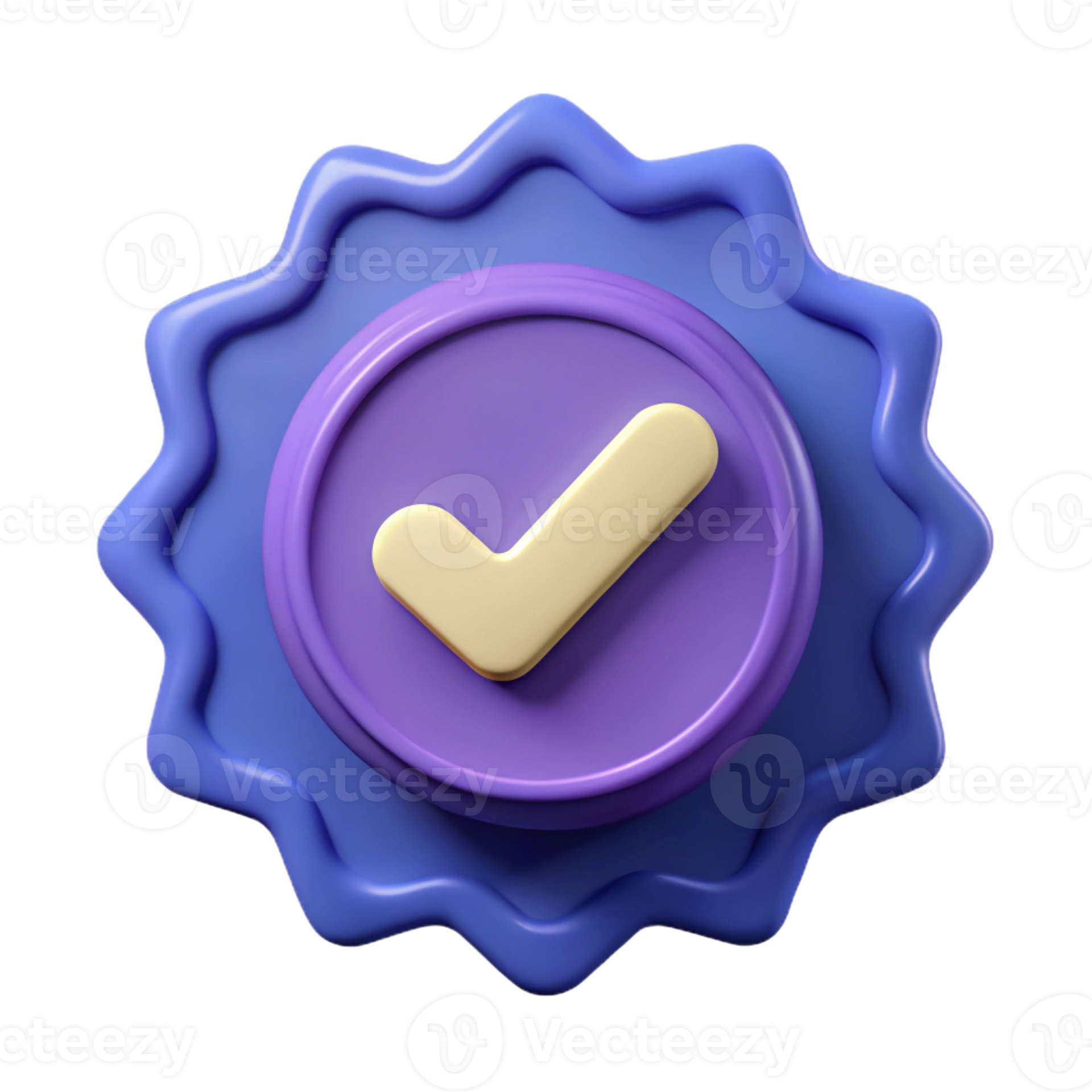 Majestic Notable Circular Badge With Checkmark Crisp Edges Minimal With Scalable Design