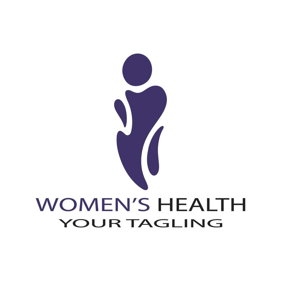 Modern Women's Health Logo for Medical and Wellness Branding 63114063 Vector Art at Vecteezy