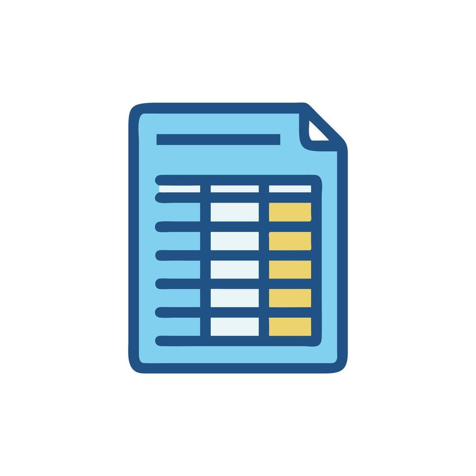 Spreadsheet document with columns and rows, financial data 63114512 ...