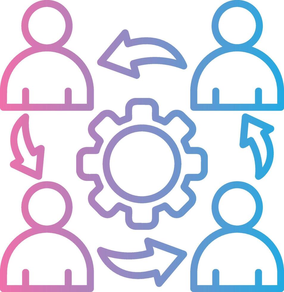 Teamwork Coded UI Symbol 63117304 Vector Art at Vecteezy