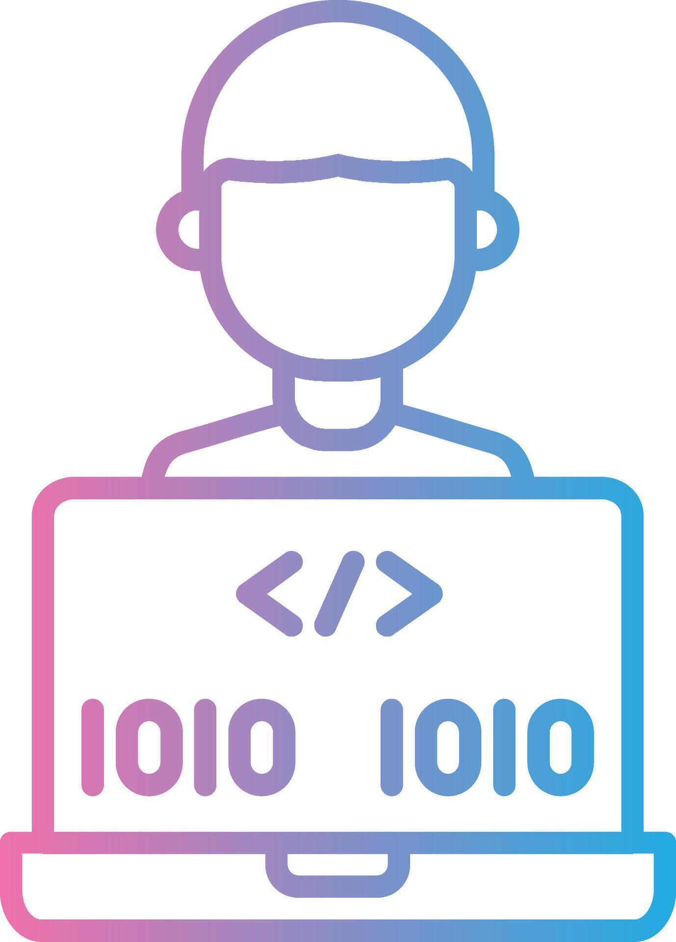 Programmer UI Badge 63118231 Vector Art at Vecteezy