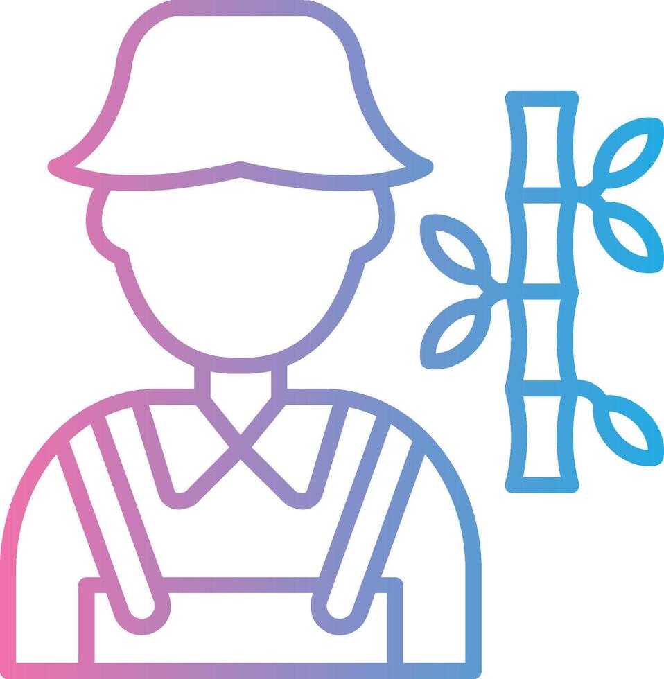 Gardener Gradient Style Element 63121302 Vector Art At Vecteezy