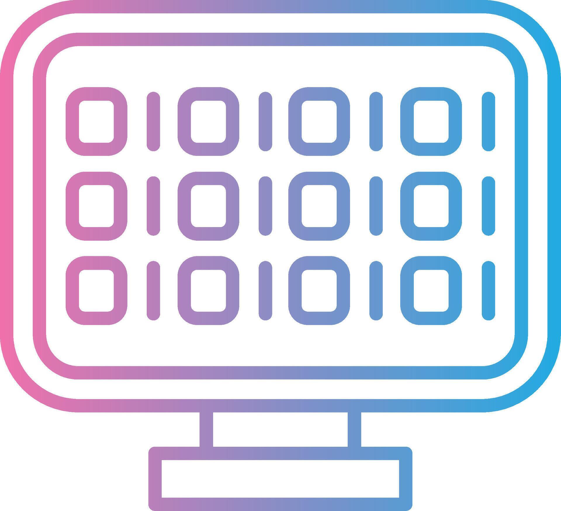 Binary Code Geometric App Mark 63123576 Vector Art at Vecteezy