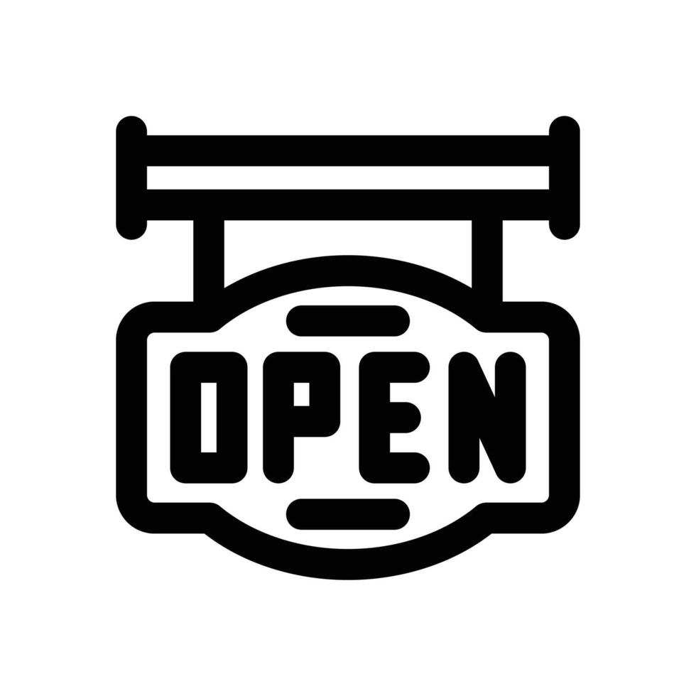 Open Line Icon Clean And Minimalist Icon For Websites Mobile Apps Presentations And Logos