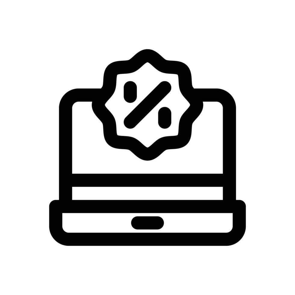 Offer Line Icon Clean And Minimalist Icon For Websites Mobile Apps Presentations And Logos