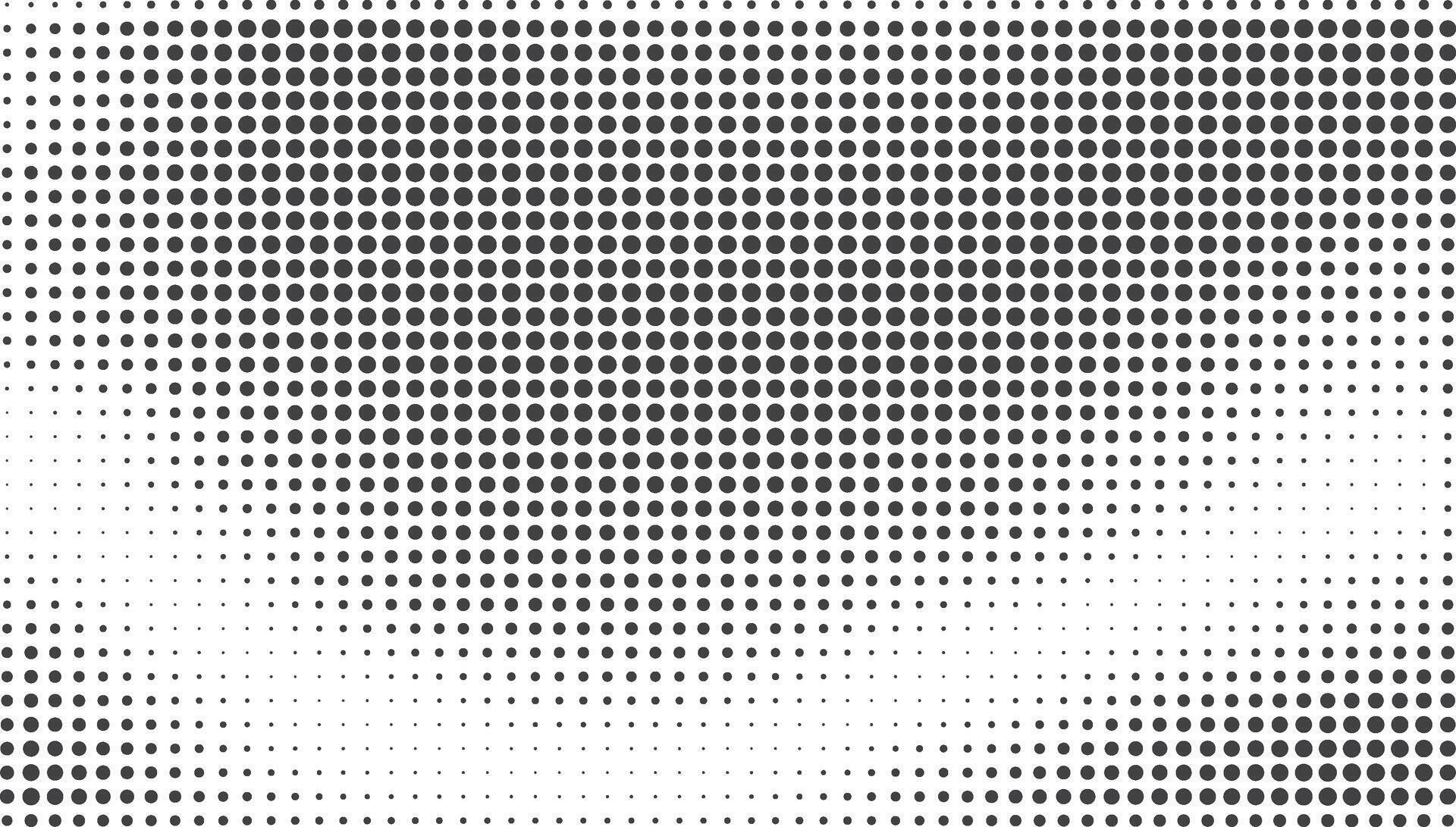 Monochrome Halftone Dot Pattern Design 63419302 Vector Art at Vecteezy