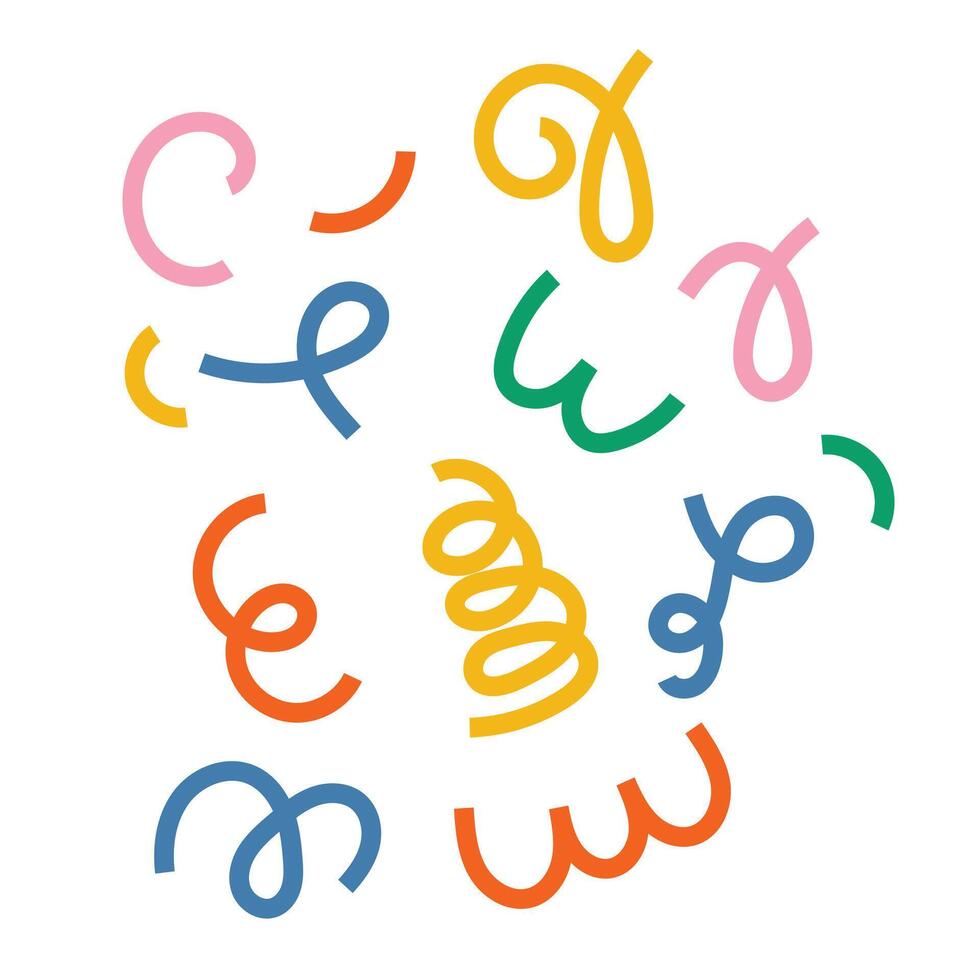 Set design template swirl unique design 63525815 Vector Art at Vecteezy