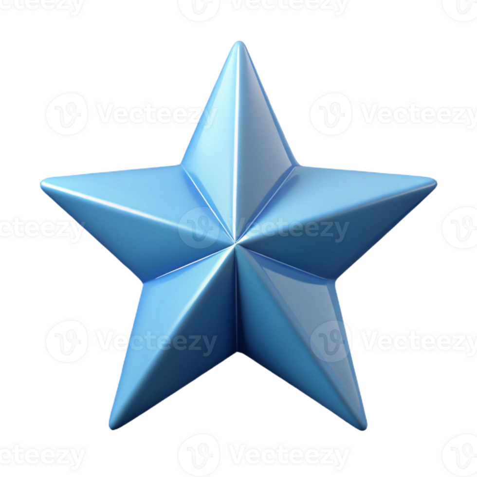 Spectacular Notable Symmetrical Five Pointed Star Clean Lines Scalable Flat Color With