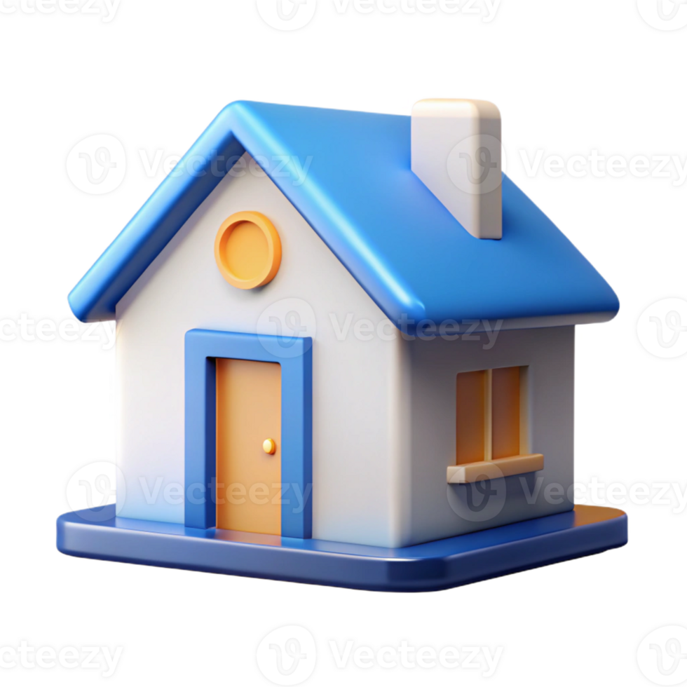 Serene Nordic Clean Lines Outlining A Simple House Minimal Flat Color With Scalable Design