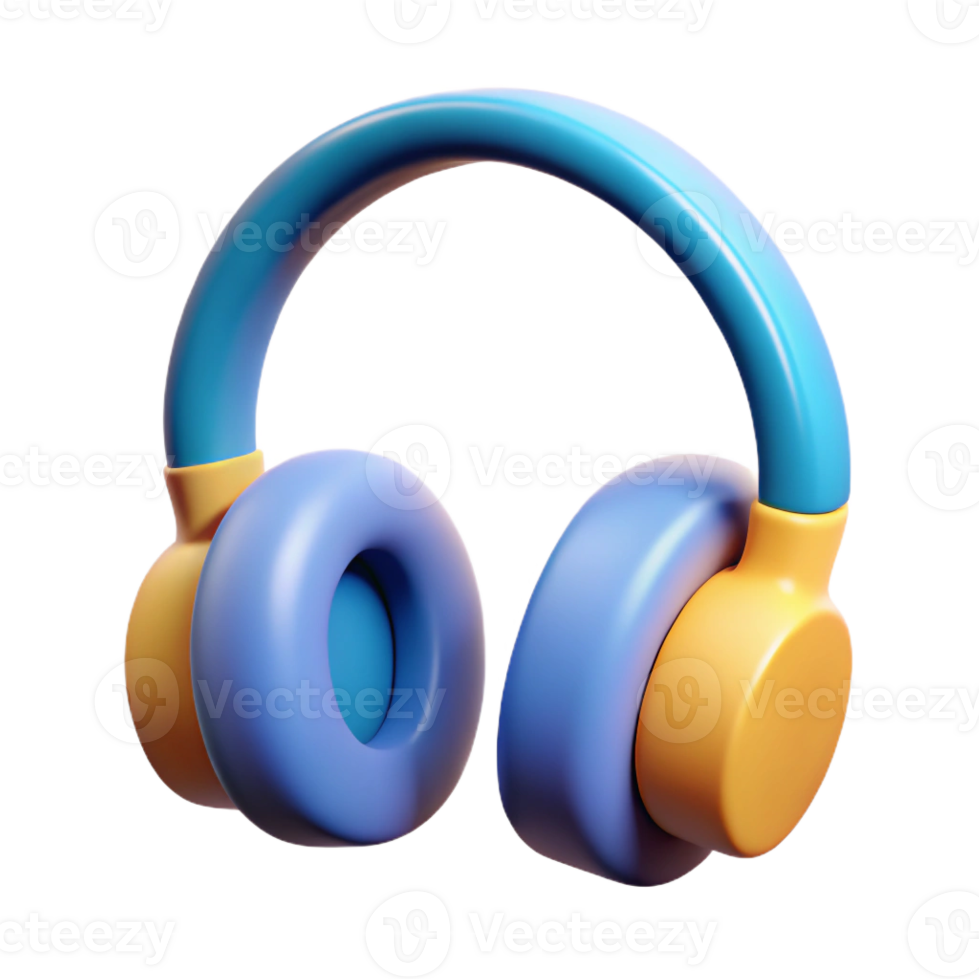 Pristine Acclaimed Minimal Design Of A Headphone Flat Color Clean Lines With Scalable Design