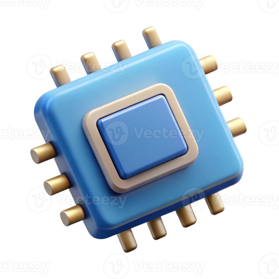 Picturesque Acclaimed Scalable Illustration Of A Microchip Crisp Edges Minimal With Scalable