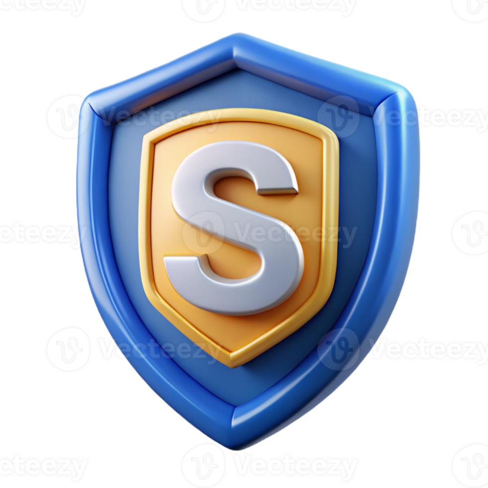 Magnificent Creative Shield Badge Stylized Letter S Clean Lines